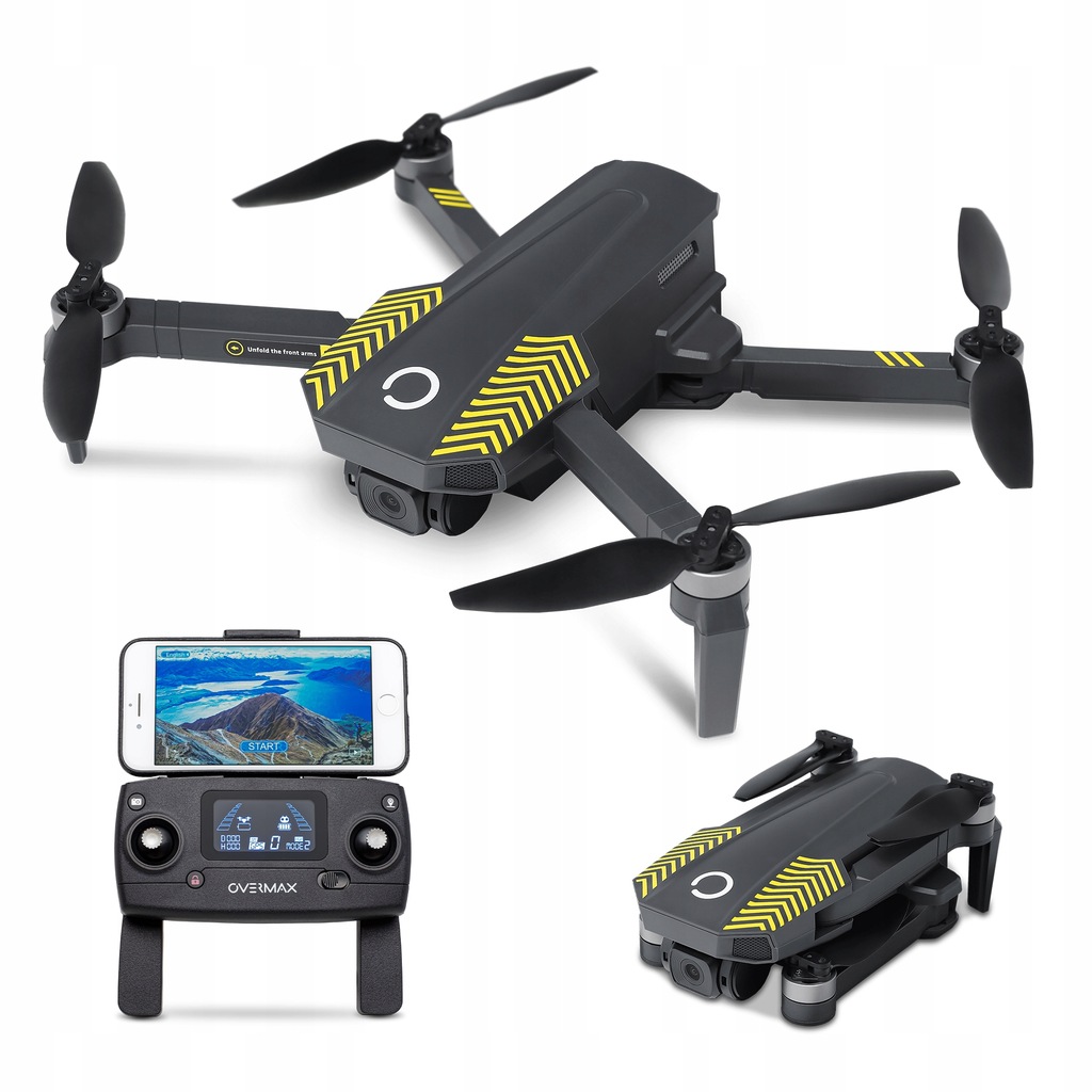 DRON OVERMAX X Bee Drone 9.5 FOLD WiFi KAMERA FPV - 12636833107 ...