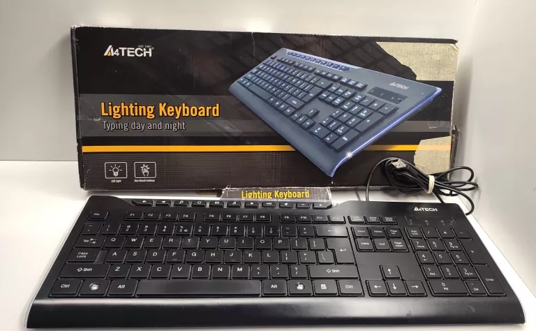 KLAWIATURA 4TECH KD-800L PUDEŁKO - 13130460843 - oficjalne archiwum Allegro
