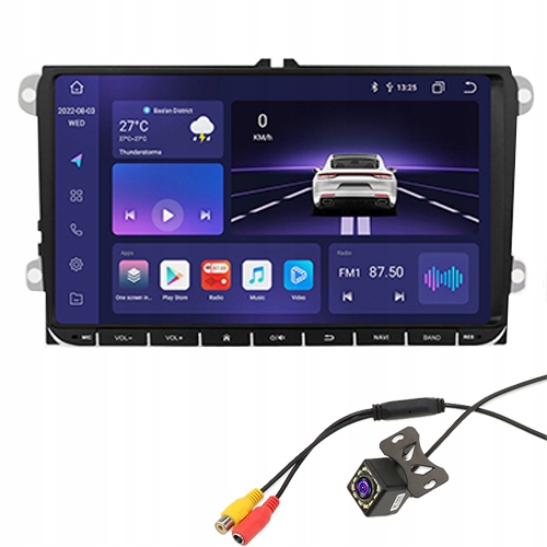 RADIO 2 DIN ANDROID VW GOLF VI 6 PASSAT B6 B7 - 12966976987 - oficjalne archiwum Allegro