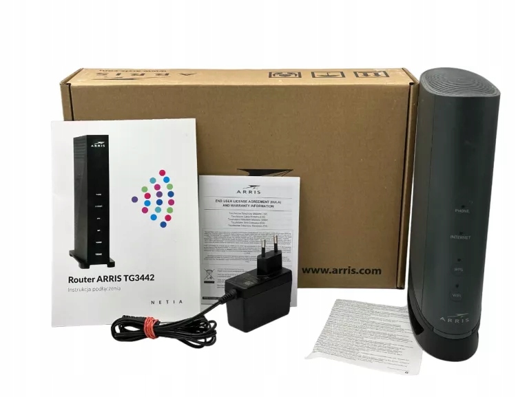 ROUTER ARRIS TG 3442 KPL - 14676544817 - oficjalne archiwum Allegro