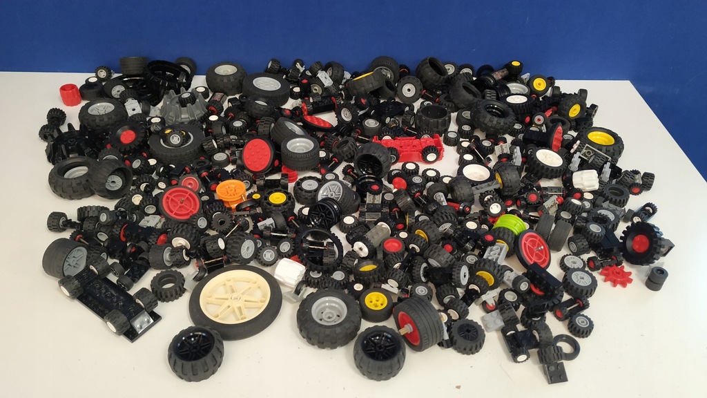 Lego Koła Felgi Opony 2 kg Mix Wzorów NR J26 - 14625058772 - oficjalne ...