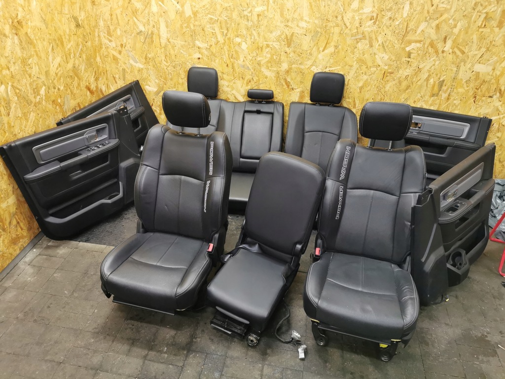 DODGE RAM 2500 4 IV FOTELE WNĘTRZE POWER WAGON 6 OSÓB - 14806169060 ...