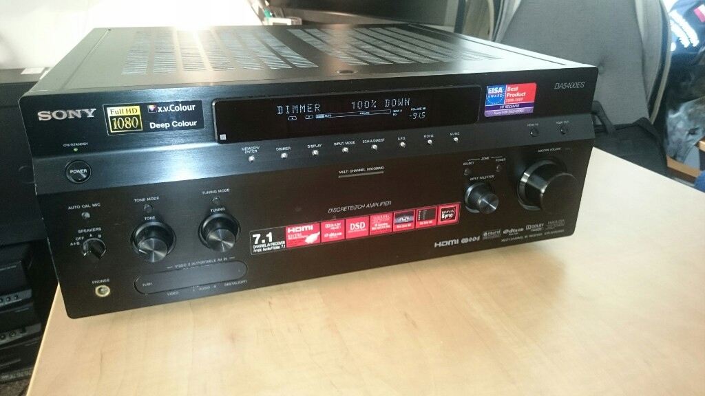 amplituner SONY STR-DA5400ES - 7940540434 - oficjalne archiwum Allegro