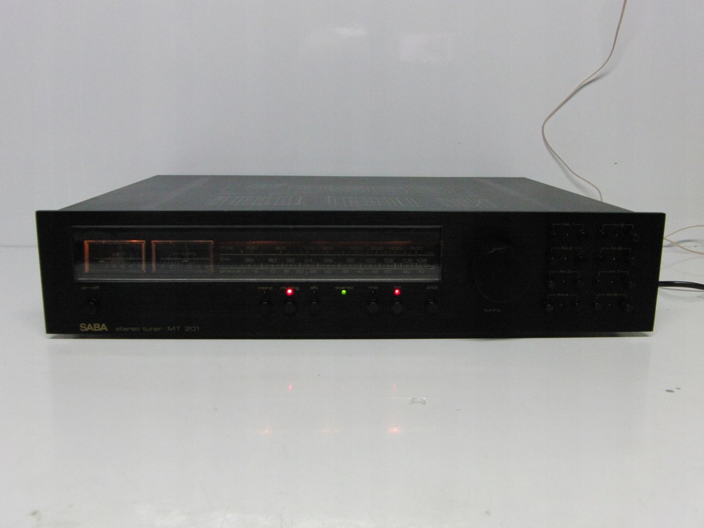 Tuner analogowy Saba MT 201 Gwarancja Paragon - 10155025896 - oficjalne ...