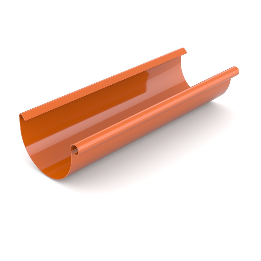 BRYZA Rynny PCV System rynnowy CEGŁA 125/90 - 6875860845 - oficjalne ...