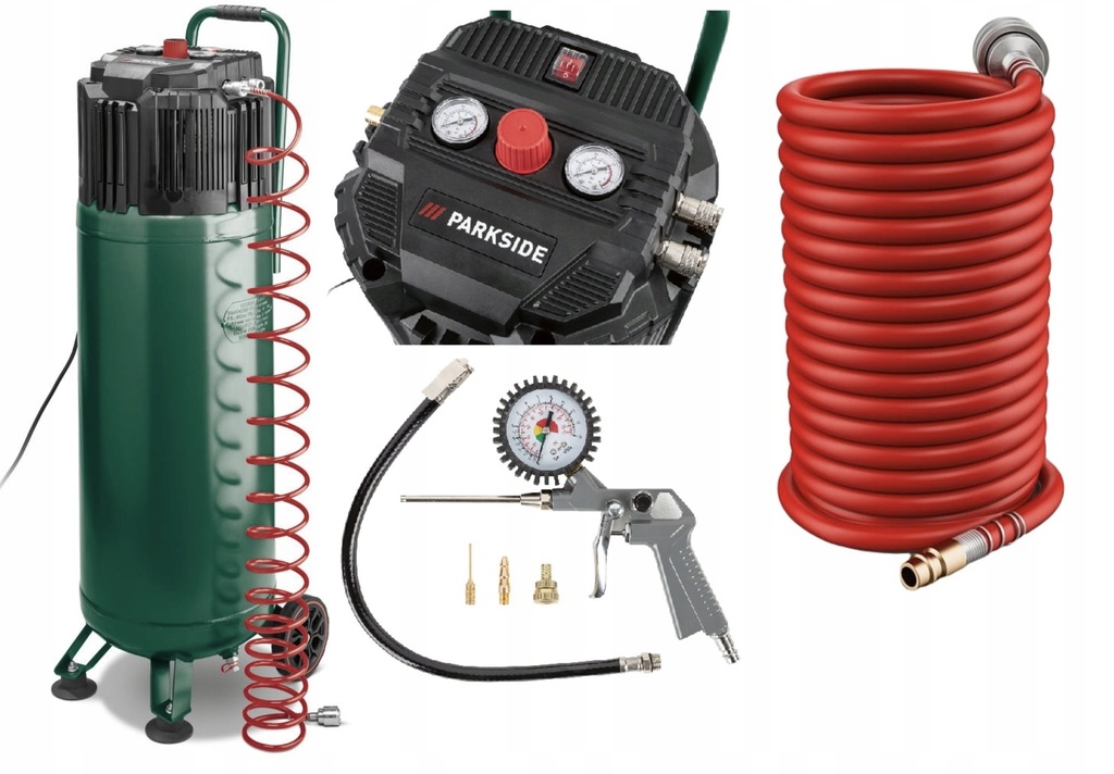 Kompresor bezolejowy Parkside PVKO 50 B2 - 12746144130 - oficjalne ...