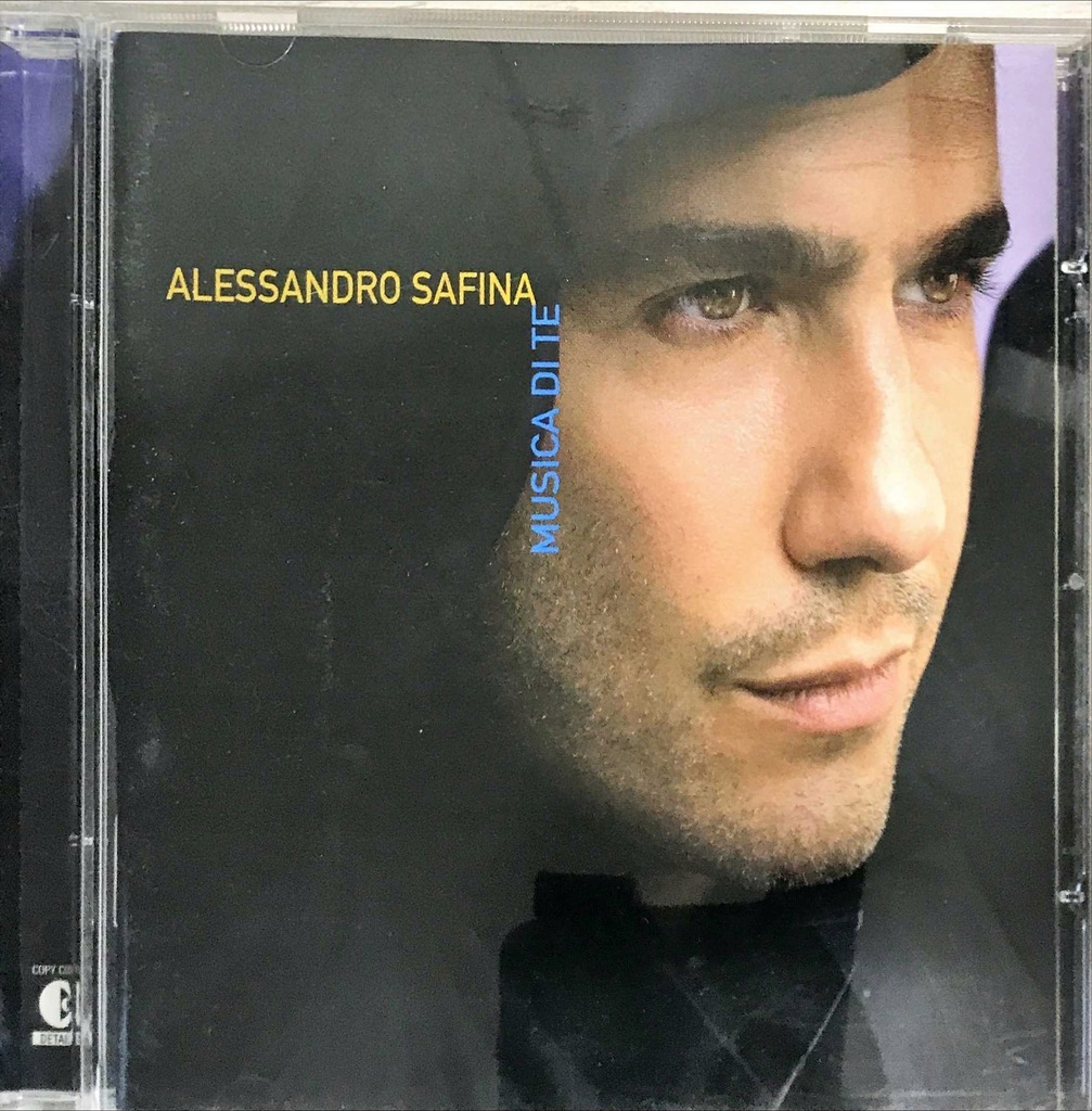 CD ALESSANDRO SAFINA MUSICA DI TE - 14524473156 - oficjalne archiwum Allegro