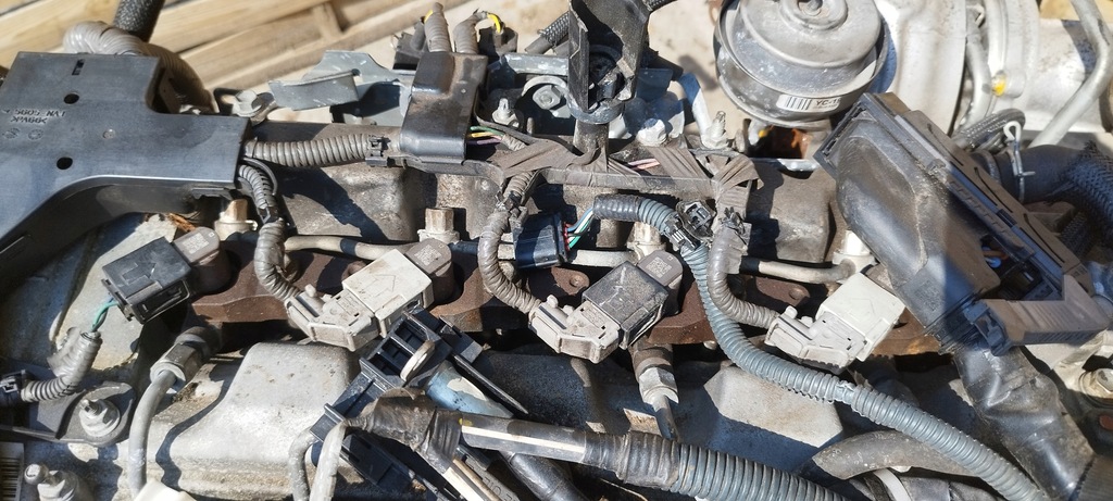 silnik 2ad 2.2d4d toyota rav 4 150km kompletny dpf - 12517339609 ...