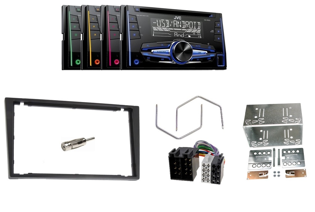 RADIO JVC KW-R520 FLAC CD OPEL CORSA VECTRA OMEGA - 6099937062 ...