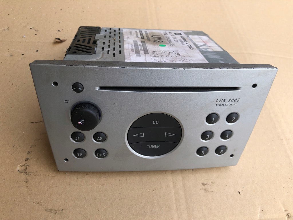 RADIO CDR 2005 OPEL CORSA C 93176229 - 14029312301 - oficjalne archiwum ...