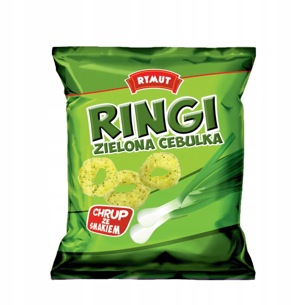 Rymut Chrupki Kukurydziane Ringi Zielona Cebulka 20g - 14895185828 ...