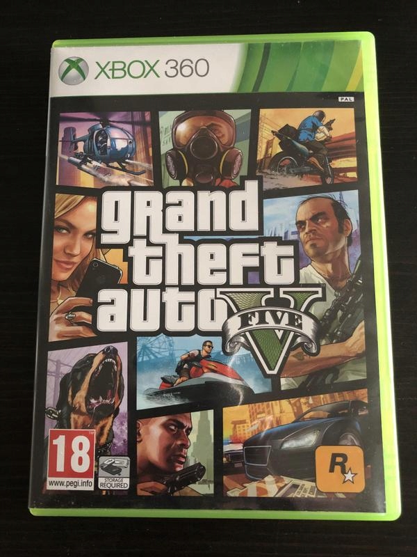 Gra GRAND THEFT AUTO V GTA 5 X360 - 12550945462 - oficjalne archiwum ...
