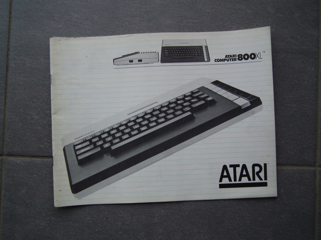 Instrukcja obsługi Atari 800 XL - 12841107901 - oficjalne archiwum Allegro