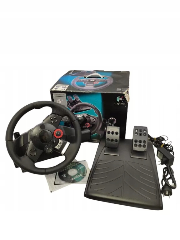 KIEROWNICA LOGITECH DRIVING FORCE GT E-X5C19 + KPL - 16560612330 ...