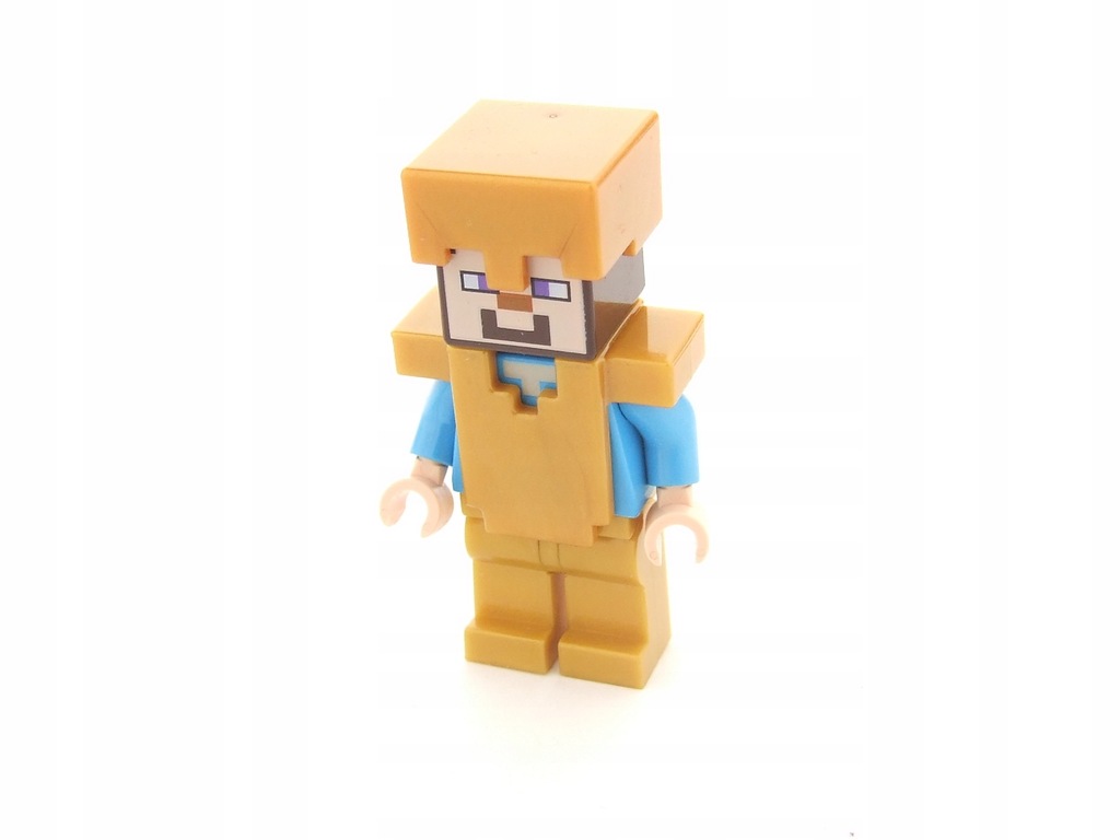Lego Figurka Minecraft Steve Złoty Hełm Zbroja - 8858861099 - oficjalne ...