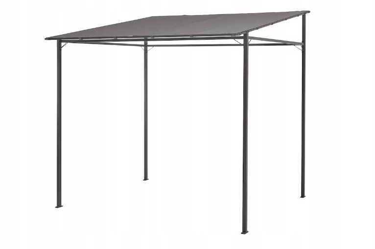 IKEA GUNNON Altanka, ciemnoszary/szary, 238x233 cm - 14231311666 ...