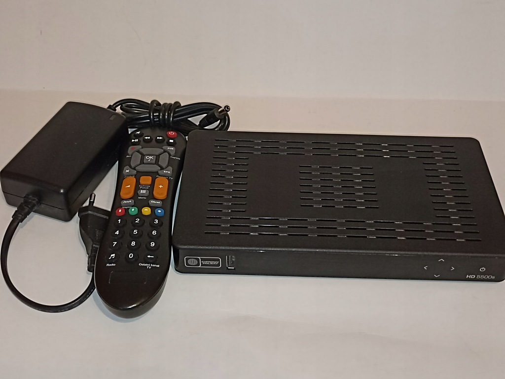 Dekoder HD 5500s Cyfrowy Polsat - 13363939274 - oficjalne archiwum Allegro