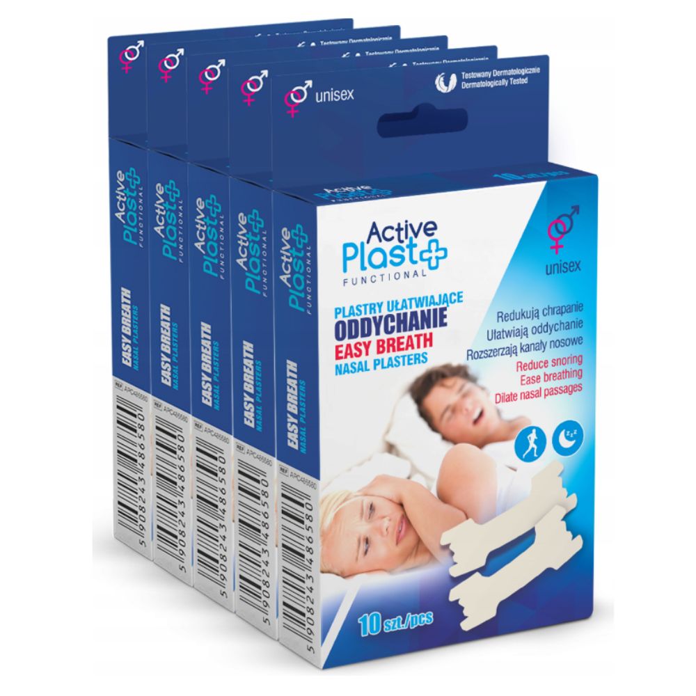 Plastry na nos chrapanie przeciw chrapaniu 50 szt - 12596726668 - oficjalne archiwum Allegro
