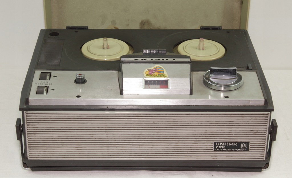 MAGNETOFON SZPULOWY UNITRA ZRK ZK140 T !!! - 12547237547 - oficjalne ...