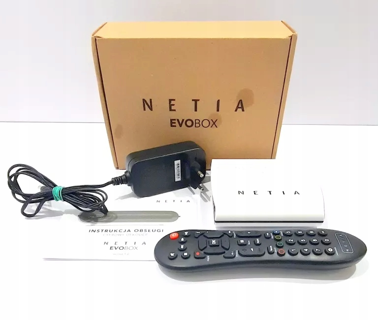 DEKODER NETIA EVOBOX D46BP KOMPLET - 12131817883 - oficjalne archiwum Allegro