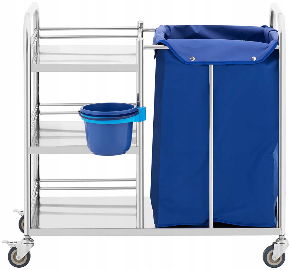 Купить Тележка для прачечной STEEL с 3 полками: отзывы, фото и характеристики на Aredi.ru ...