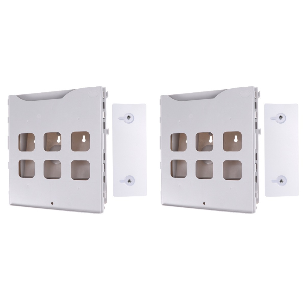 Wall Mount Bracket File Folder Organizer 2 Slot - 13373873259 ...