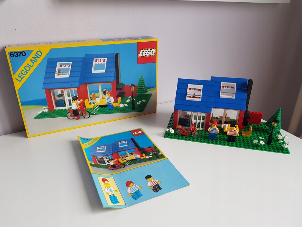 Lego 6370 town legoland unikat dom domek bcm - 9085258691 - oficjalne ...