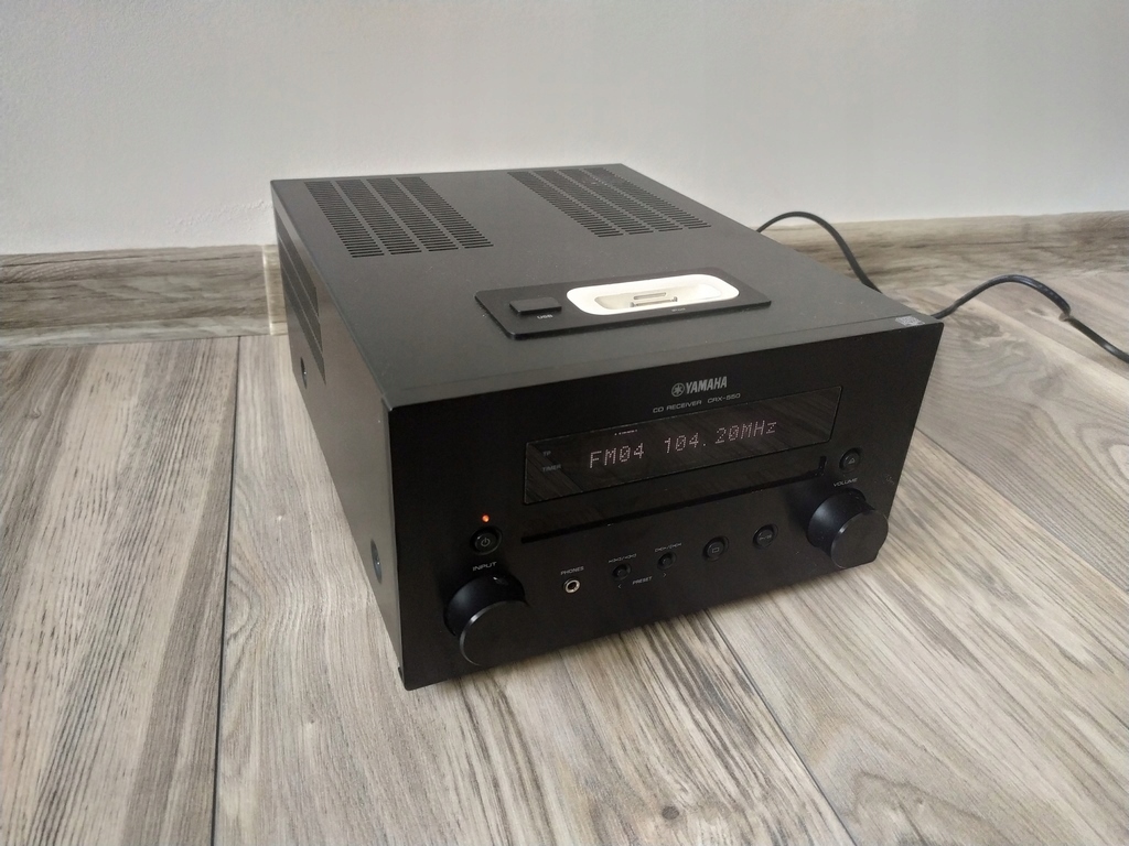 YAMAHA PIANOCRAFT CRX-550 AMPLITUNER USB CD iPod - 12221744413 - oficjalne archiwum Allegro