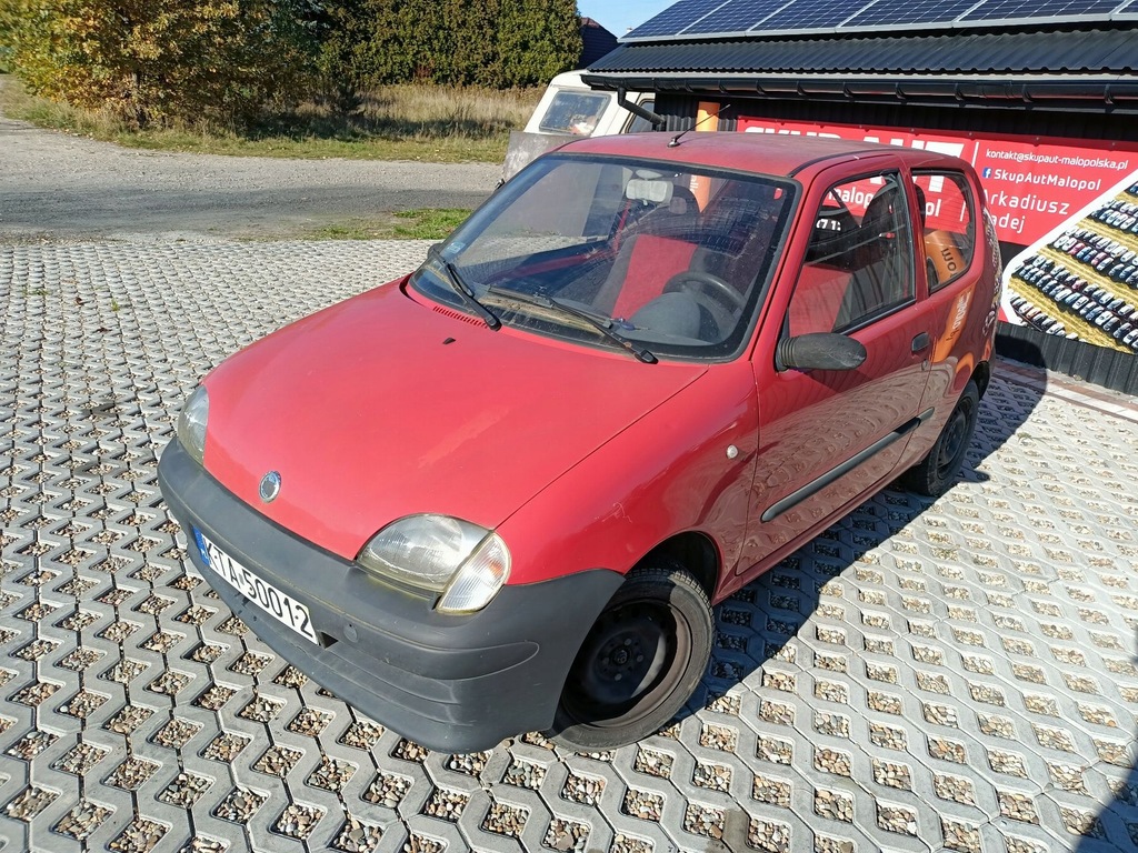 Fiat Seicento 1.1 - 12766912800 - oficjalne archiwum Allegro Fiat Seicento 1.1 - 12766912800 - oficjalne archiwum Allegro