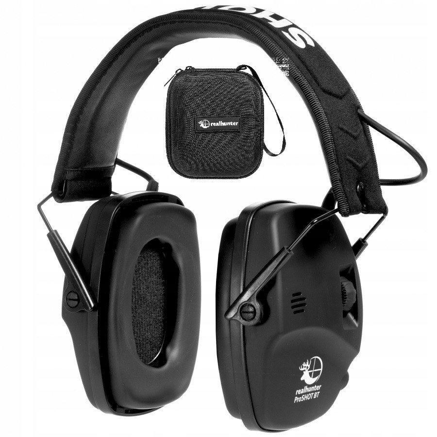 Słuchawki aktywne ProSHOT BT strzeleckie nauszniki - 12275151457 - oficjalne archiwum Allegro