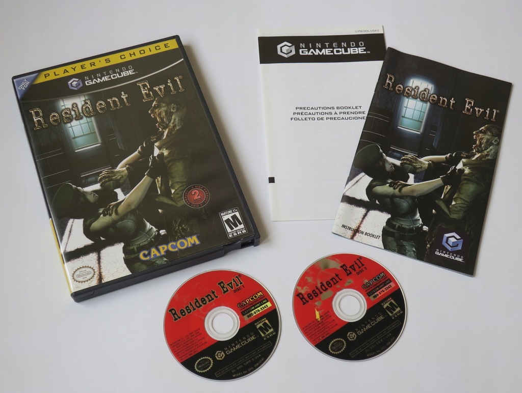 Купить NGC RESIDENT EVIL NINTENDO GAMECUBE NTSC/U: отзывы, фото и ...
