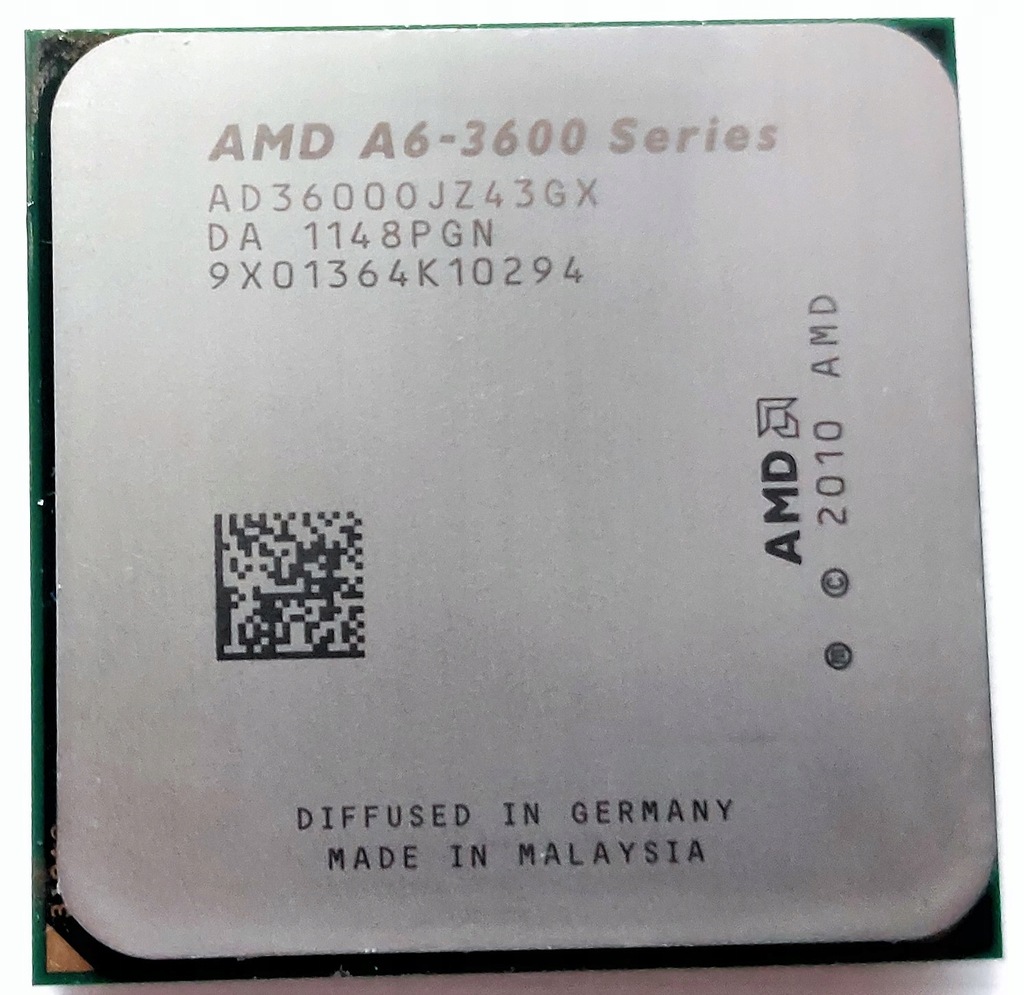 Procesor AMD A6-3600 Series 4x2,10GHz/2,40GHz - 13360988453 - oficjalne archiwum Allegro