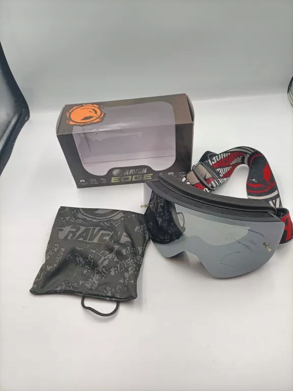 GOGLE CROSS RAVEN EDGE COMRADE CZARNA SZYBKA - 12946364554 - oficjalne ...