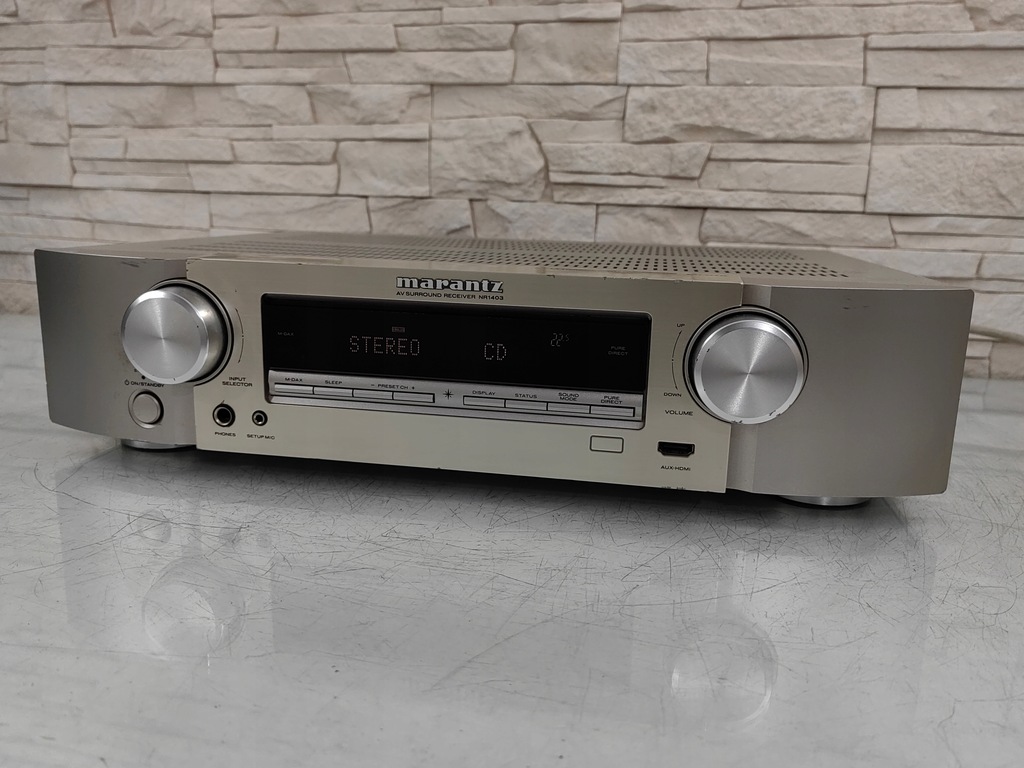 MARANTZ NR-1403 Amplituner AV slimline - 13287135321 - oficjalne archiwum Allegro