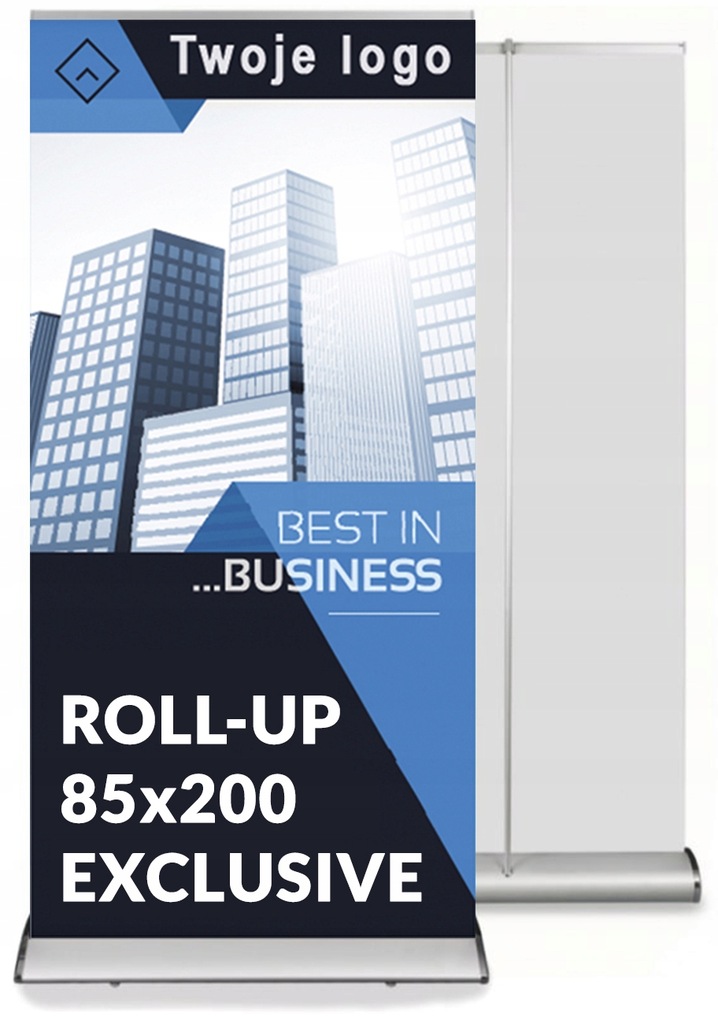 ROLL-UP 85x200 EXCLUSIVE PREMIUM EXPRESS - 12572326256 - oficjalne archiwum Allegro
