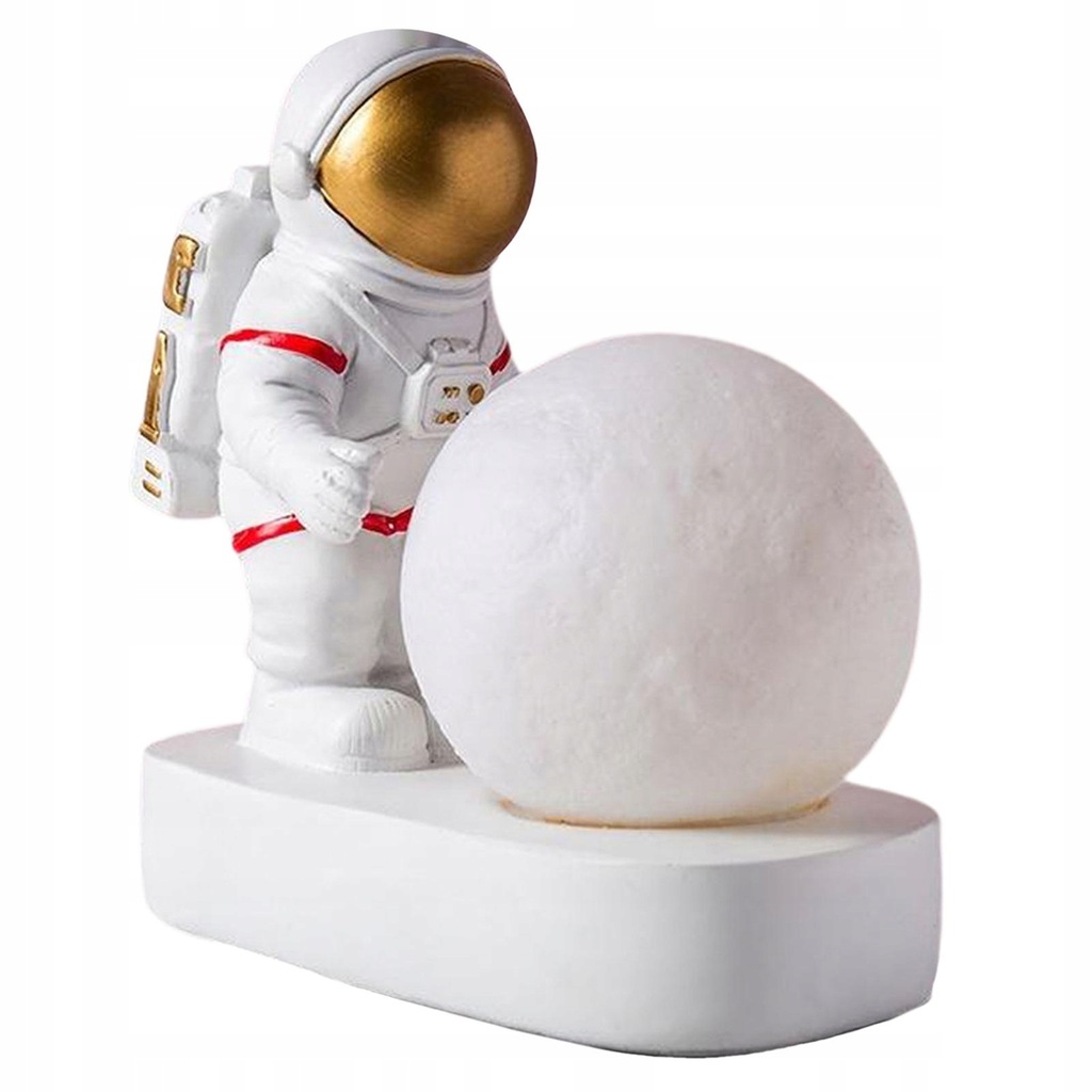 3d Lampka Nocna Led Stół Biurko Astronauta Model 11391781257
