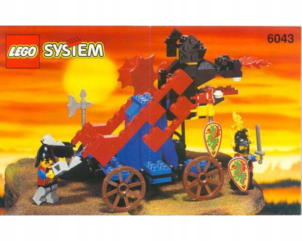 Lego 6043 castle komplet 100% instrukcja stan BDB - 10873109612 ...