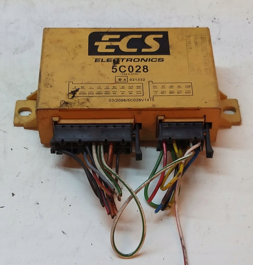 MODUŁ STEROWNIK HAKA ECS 5C028 - 13596906131 - oficjalne archiwum Allegro