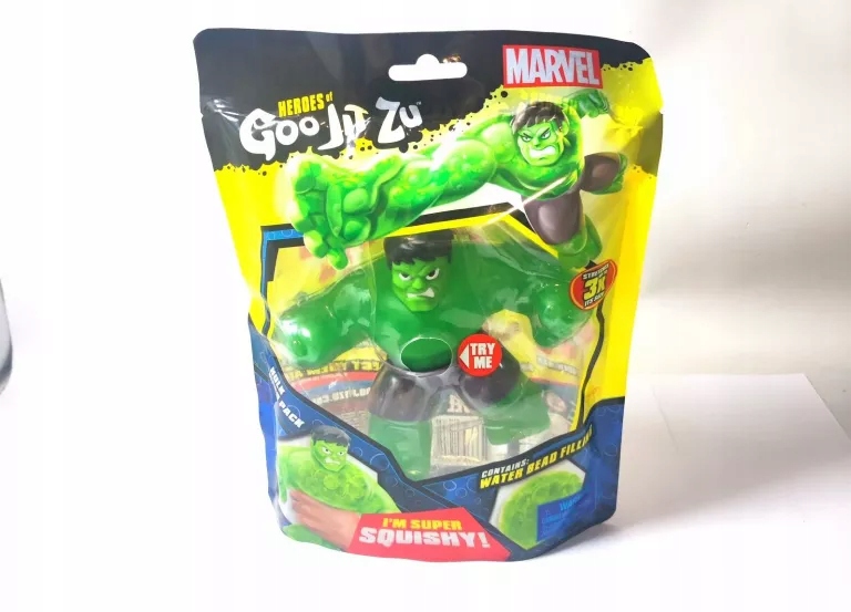 GOO JIT ZU MARVEL HERO PACK FIGURKA HULK SQUISHY - 13016638801 ...