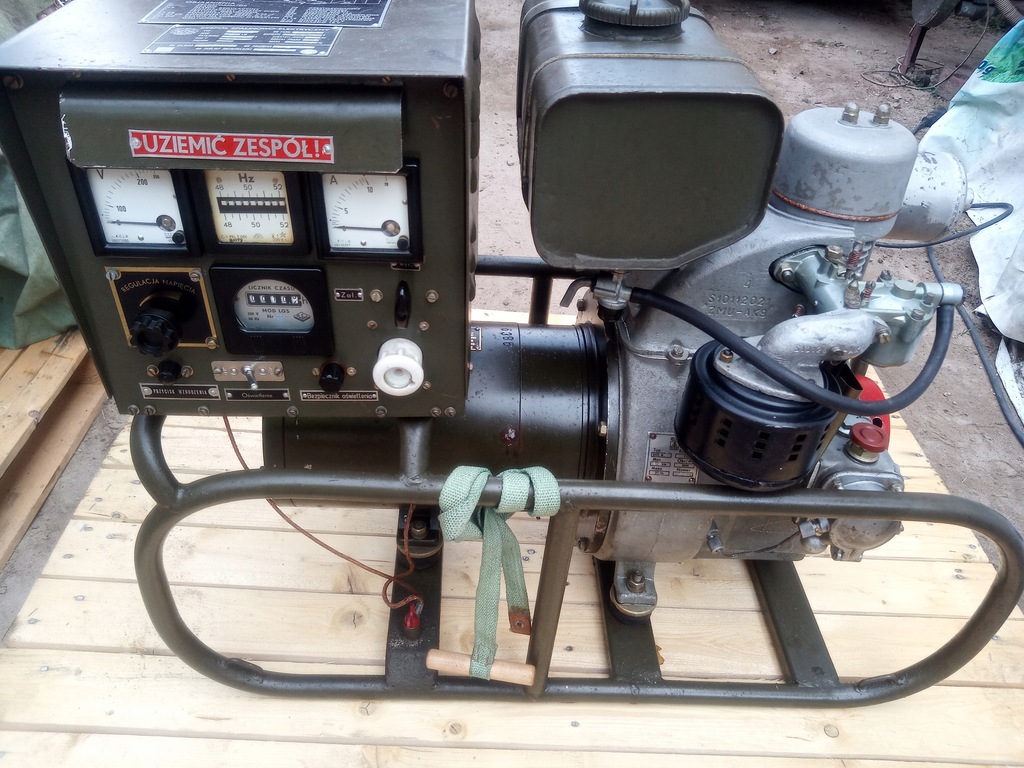 Wojskowy AGREGAT prądotwórczy PAB2 PAB - 2kW - 12413412224 - oficjalne ...