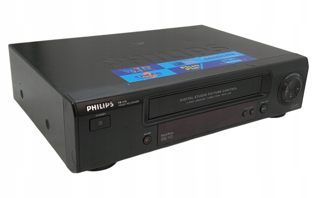 Magnetowid VHS Philips VR410 - 16900207540 - oficjalne archiwum Allegro