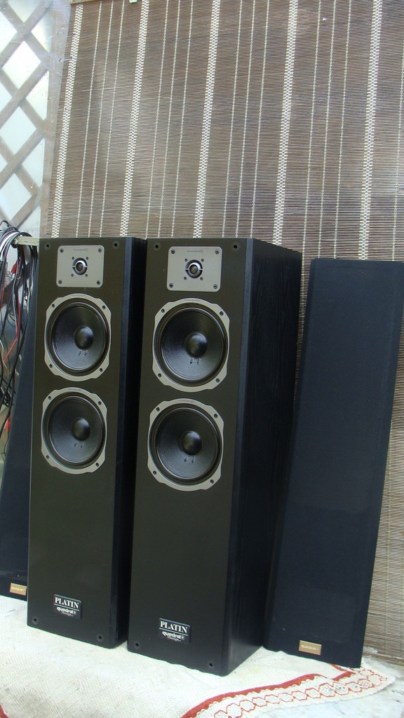 KOLUMNY QUADRAL PLATIN MK II - 12737760107 - oficjalne archiwum Allegro