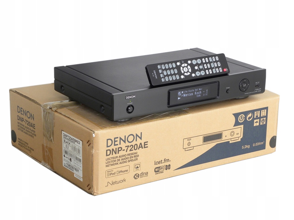 DENON DNP-720AE – odtwarzacz sieciowy, super stan - 13640589353 - oficjalne archiwum Allegro