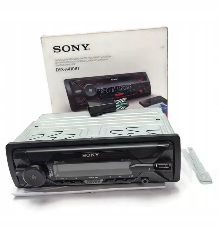 RADIO SAMOCHODOWE SONY DSX-A410BT PUDEŁKO - 12420096251 - oficjalne archiwum Allegro