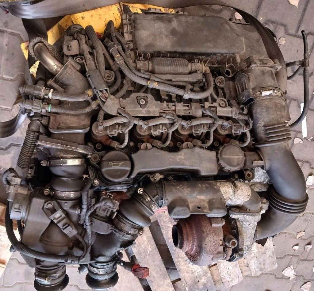 Silnik 9HZ Peugeot Citroen 1.6 HDI 109 KM - 13317750455 - oficjalne archiwum Allegro