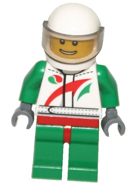 LEGO FIGURKA LUDZIK - KIEROWCA, RAJDOWIEC - 7281741549 - oficjalne ...