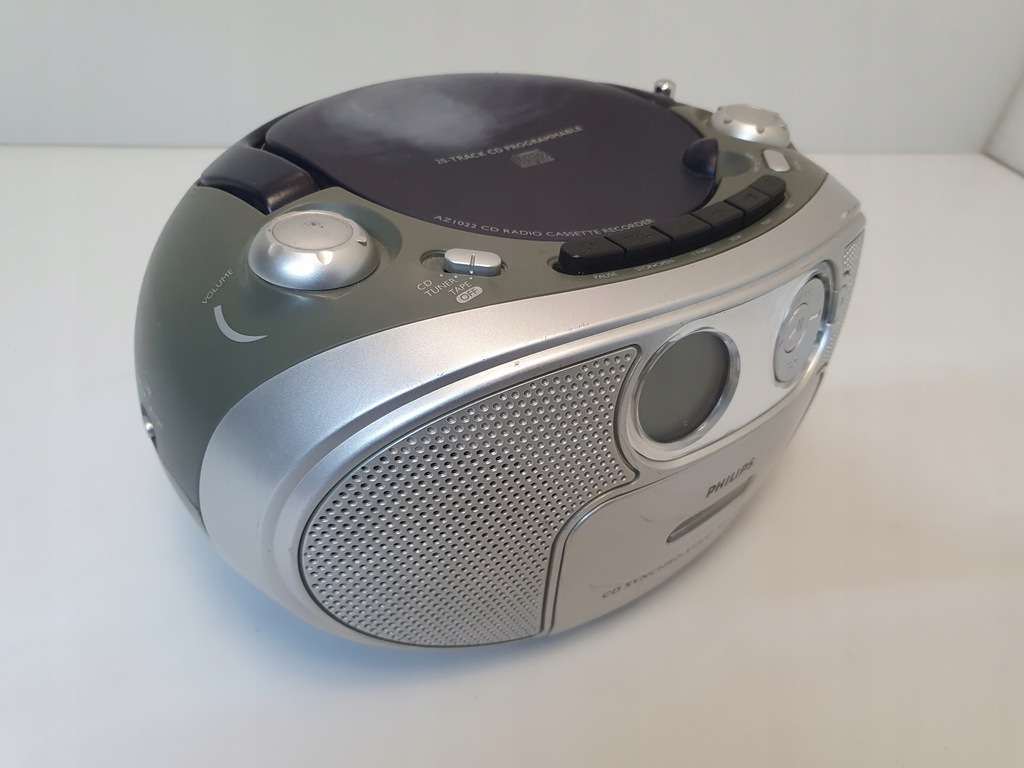 Radio PHILIPS AZ1022 - 13360571625 - oficjalne archiwum Allegro
