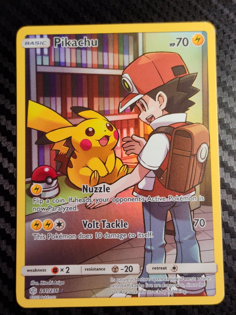 Karta Pokemon TCG Pikachu (CEC 241) - 11741662332 - oficjalne archiwum ...