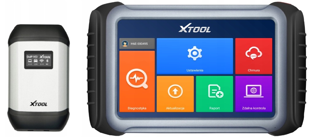 TESTER DIAGNOSTYCZNY XTOOL H6 PRO NOWOŚĆ! POLSKI - 8809320840 ...