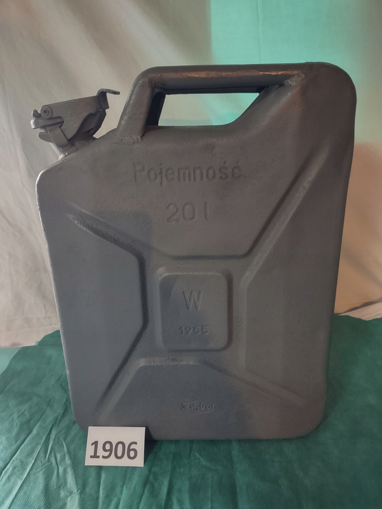 kanister baniak pojemnik metalowy 20 l (1906) - 14136195228 - oficjalne ...